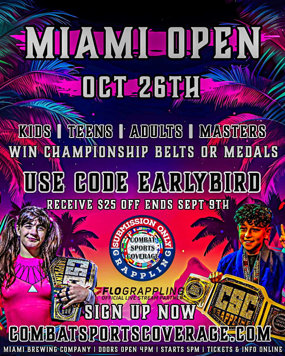 ADULT CSC CHAMPIONSHIP BRACKETS (Miami cage edition) | Combat Sports ...